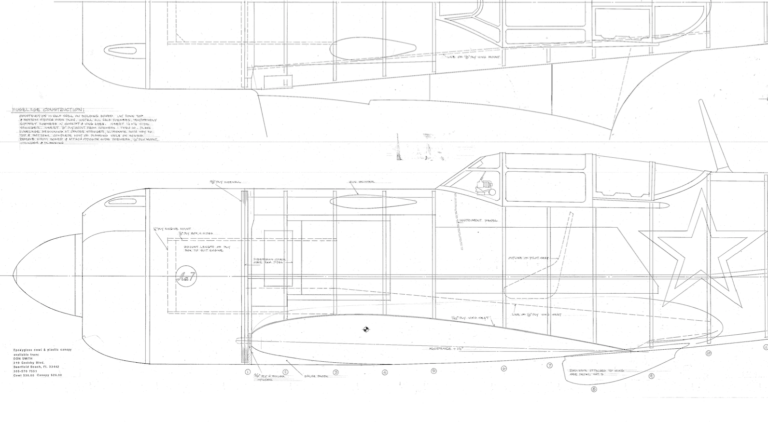 Lavochkin LA-7 (80.25”) Plan Set – Precision Cut Kits