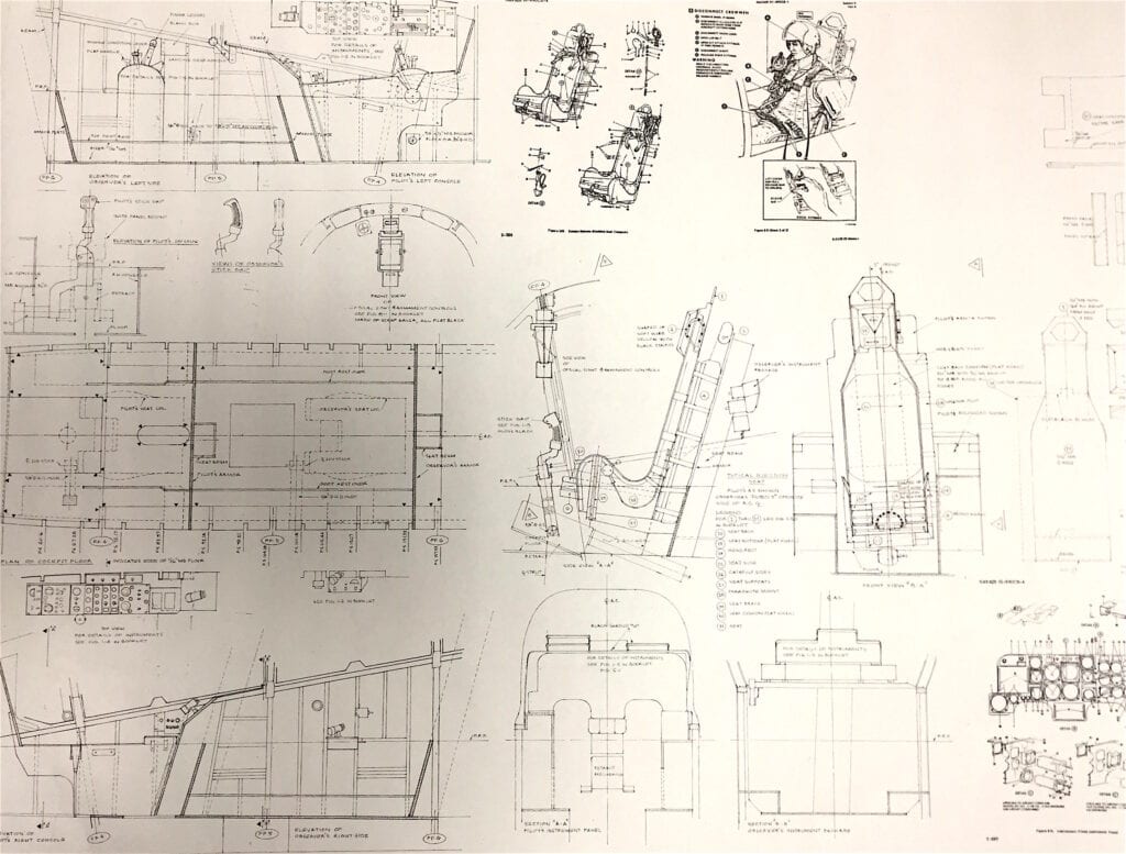 North American Rockwell OV-10A Bronco (96”) Plan Set & Building Manual ...