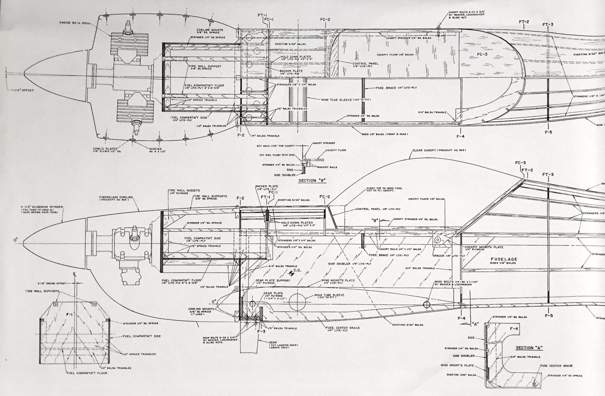 (#304) Cap 232 (97”) Plan Set – Precision Cut Kits