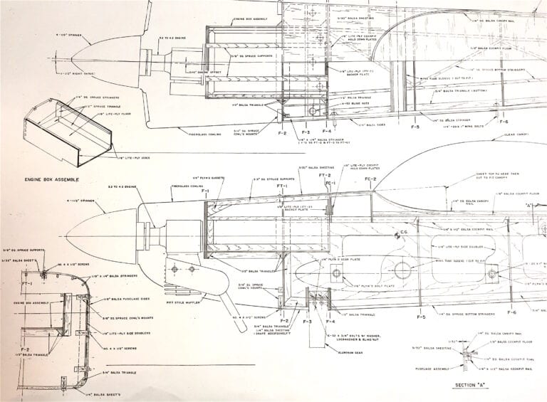 (#206) Giles G-202 (87”) Plan Set – Precision Cut Kits