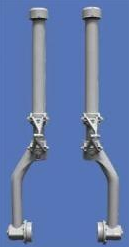 Small Main Gear Offset Strut Covers - 1/8, 5/32, and 3/16 (.40 Size Set ...