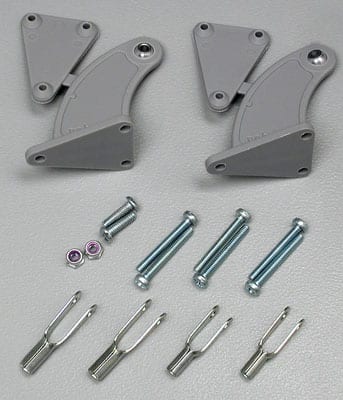 Robart 1" Large Balll Horn / Clevis (2) pk - 2-56 & 4-40 - Precision ...