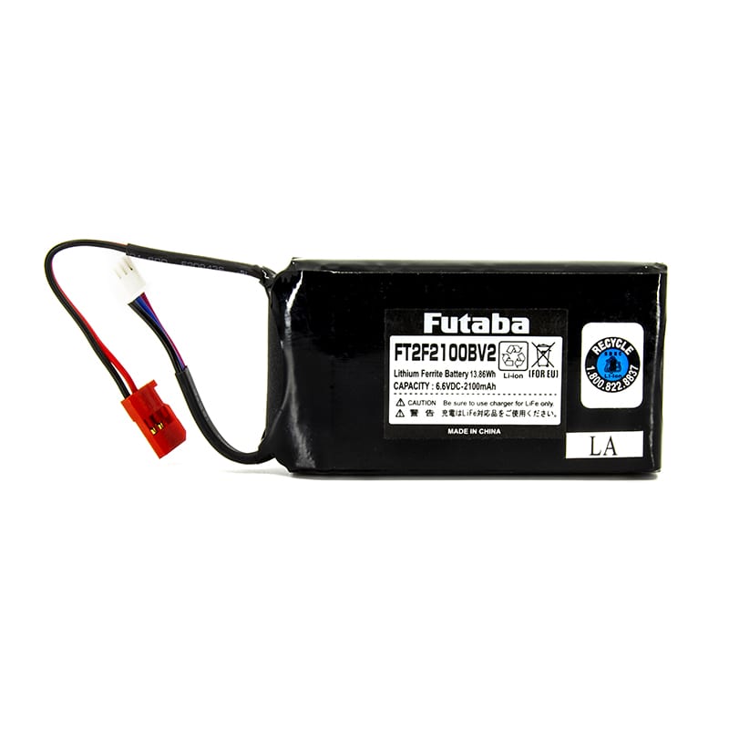 Futaba 2100 mAh LiFe Transmitter Battery (2-Cell) – Precision Cut Kits