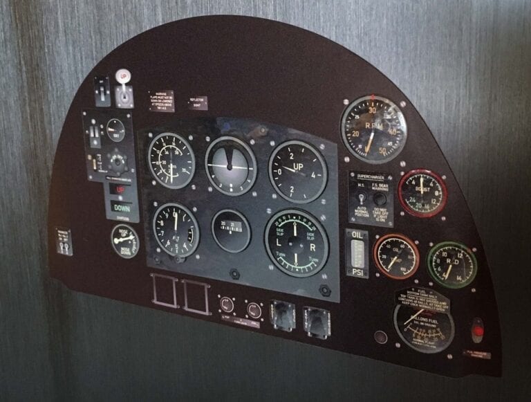 Spitfire Instrument Panel Decal Set – Precision Cut Kits