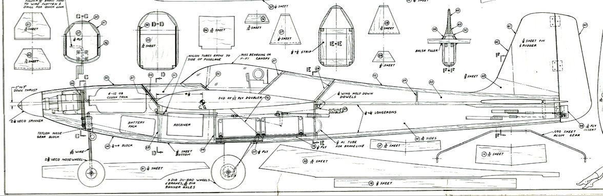 Miss Behaving II (69") Plan Set - Precision Cut Kits