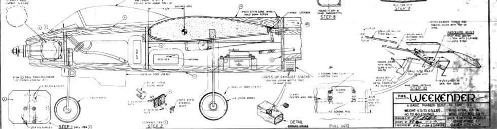 Weekender (63") Plan Set - Precision Cut Kits